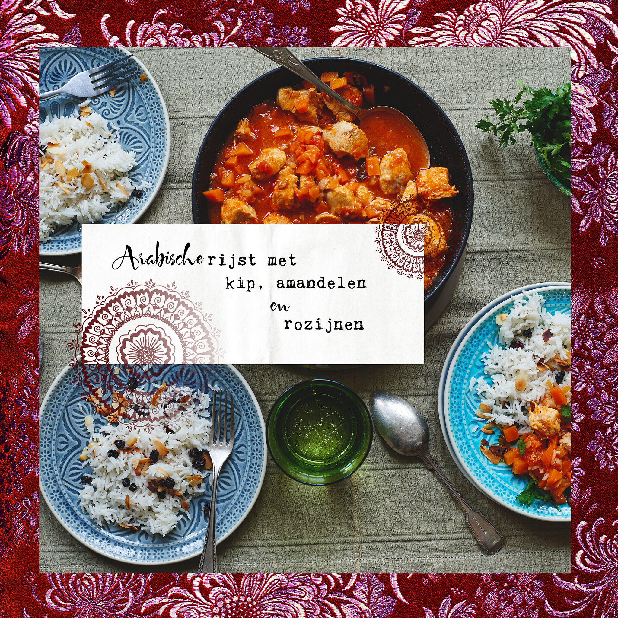 Recept: Arabische rijst met kip - Happinez